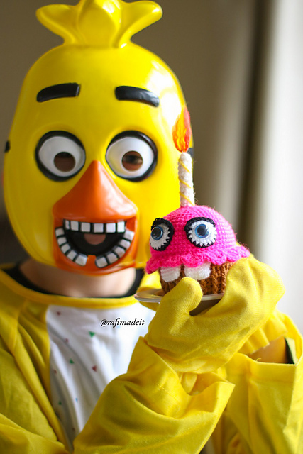 Ravelry: rafaelaedwards' FNaF Carl the Cupcake