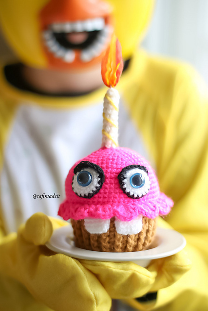 Ravelry: rafaelaedwards' FNaF Carl the Cupcake