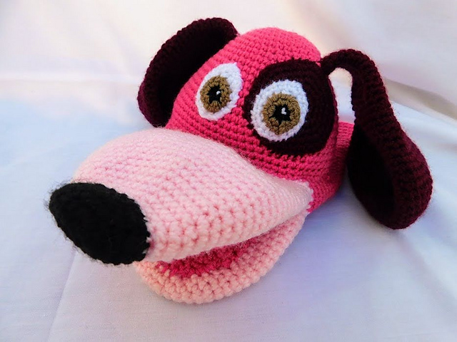 Ravelry: Belita, the dog, hand puppet pattern by Jorgelina Oddi