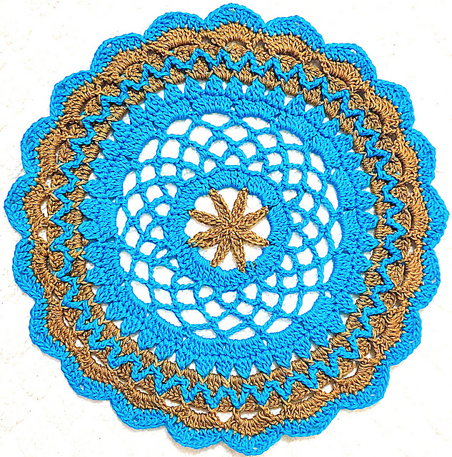 Ravelry: Earth Day Doily pattern by Rajeshwari Singh