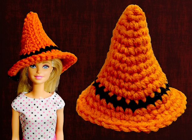 Ravelry: Halloween Mini Witch Hat pattern by Rajeshwari Singh