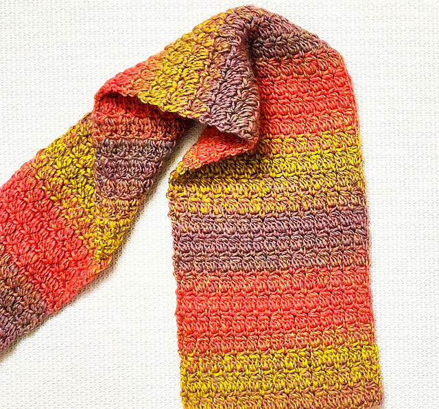 Ravelry: Easy Autumn Scarf pattern by Rajeshwari Singh