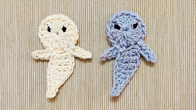 Ravelry: Cute Ghost Applique pattern by Rajeshwari Singh