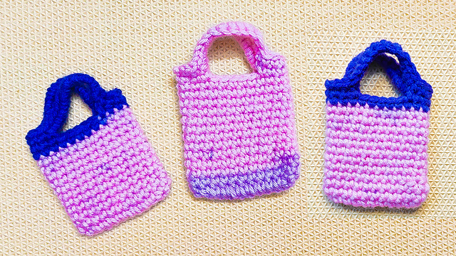 Ravelry: Quick Mini Tote Bag pattern by Rajeshwari Singh
