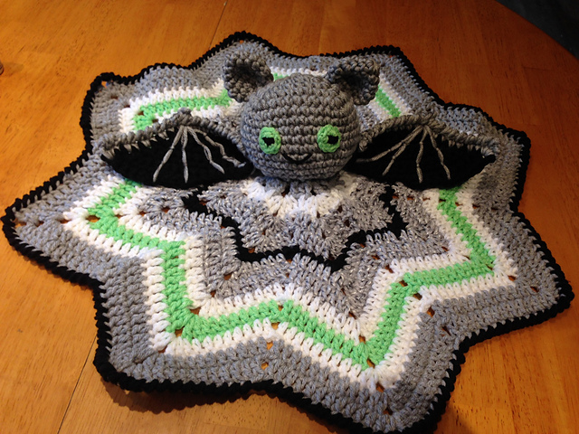 Ravelry: Mary’s bat lovey pattern by Mary Messenger
