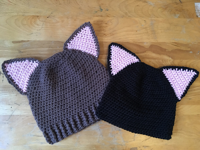Ravelry: Cat Hat pattern by Rebecca Vendetti