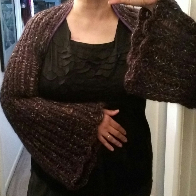 Ravelry: raynathompson's Grape Moonlight Mohair Shawl