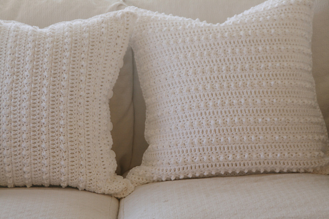 Ravelry: Modern Romantic Cushion Cover pattern by Rayn Blair