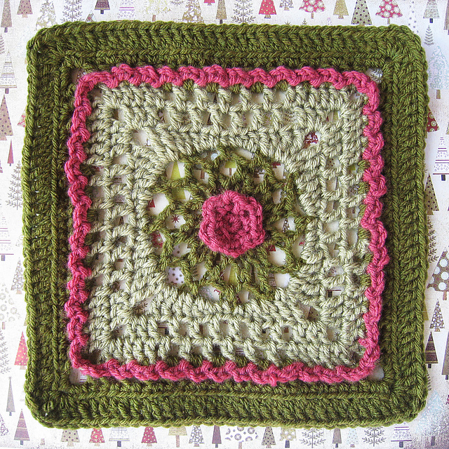 Ravelry: Sweet Buttercup Square pattern by Amelia Beebe
