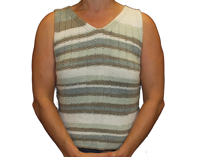 Ravelry: Easy Ribbed Tank pattern by Rebecca Lennox