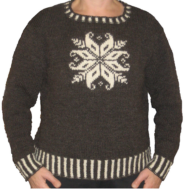 Ravelry: Snowflake Sweater pattern by Rebecca Lennox