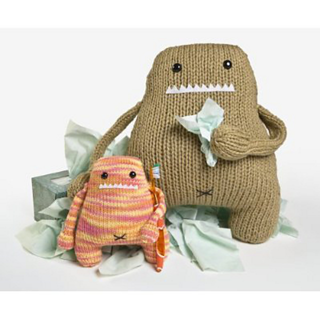 Ravelry: Baldwin the Bathroom Monster pattern by Rebecca Danger