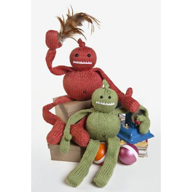 Ravelry: Angus the Attic Monster pattern by Rebecca Danger