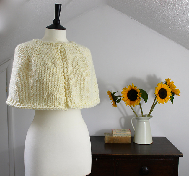 Ravelry: Capelet pattern by Rebecca's Room