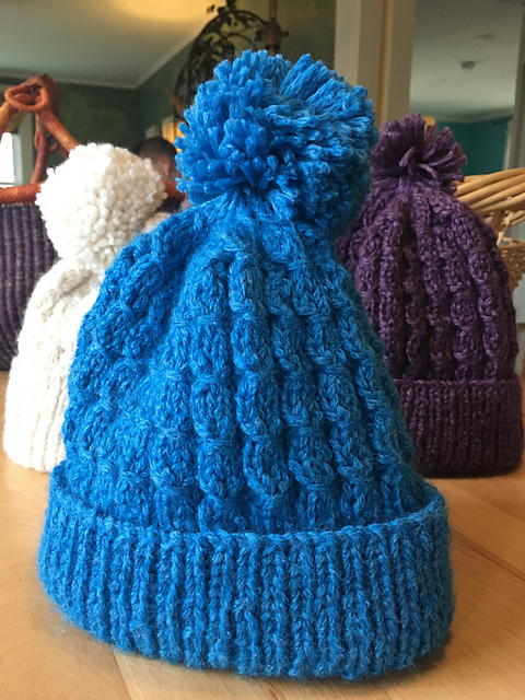 Ravelry: Mock Cable Hat pattern by Rebecca Hansard