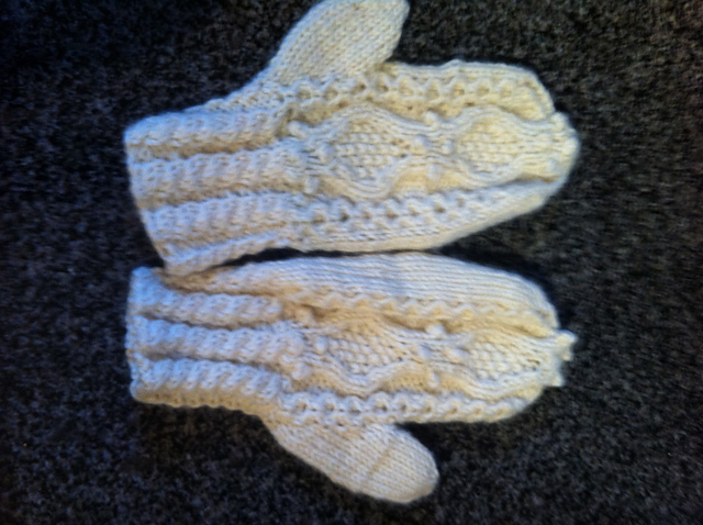 Ravelry: Cable Mittens pattern by Rebecca Henry