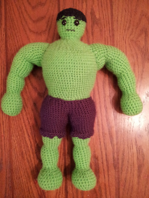 Ravelry: Hulk Stuffy pattern by Simply Magnificent Designs
