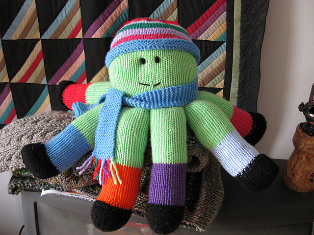 Ravelry: Octopus, Mascot or Toy pattern by Jean Greenhowe