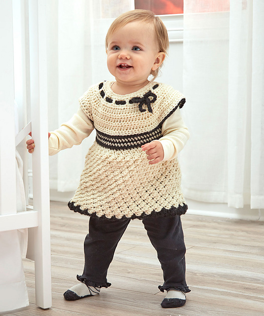 Ravelry: Baby’s Special Tunic pattern by Maria Bittner