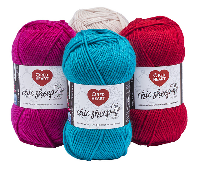 Ravelry Red Heart Chic Sheep By Marly Bird