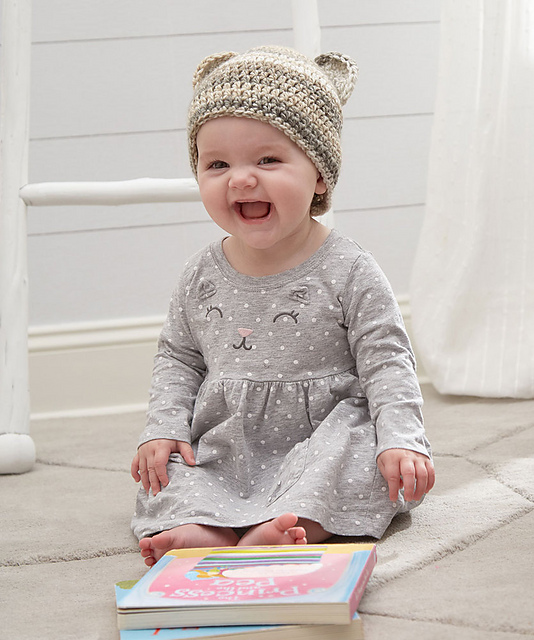 Ravelry: Crochet Bear Hat pattern by Sara Kay Hartmann