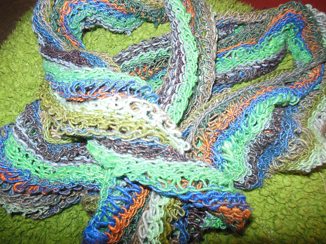 Ravelry: Easy Drop Stitch Infinity Scarf pattern by Kimberly Clark