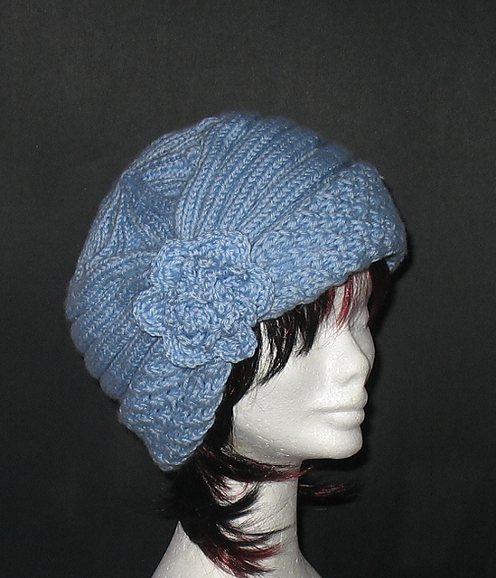 Ravelry: Sky Blue Charming Wishful Hat pattern by Jie