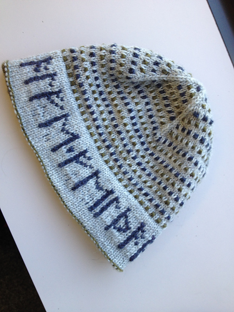 Ravelry: All Your Hard Work, Runed pattern by Reena Meijer Drees