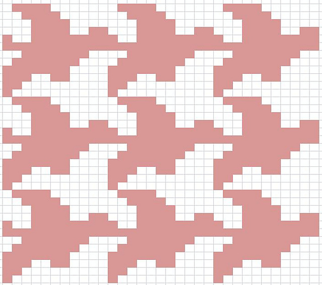 Ravelry: Escher Birds (variant 2) pattern by Reena Meijer Drees