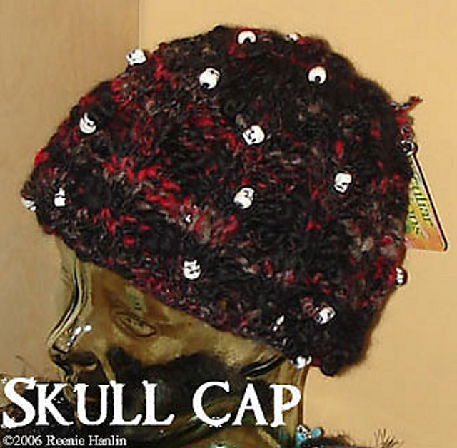 Ravelry: Skully Skull Cap pattern by Reenie Hanlin
