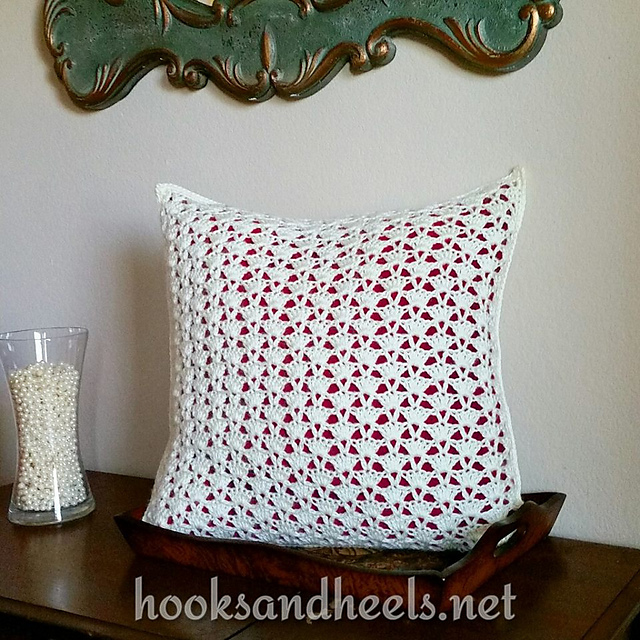 Ravelry: Nina's Fancy Shell Pillow pattern by Regina S. Graham