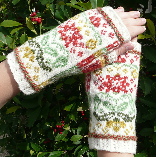 Ravelry: Rogaland Half Mitten pattern by Randi K Design