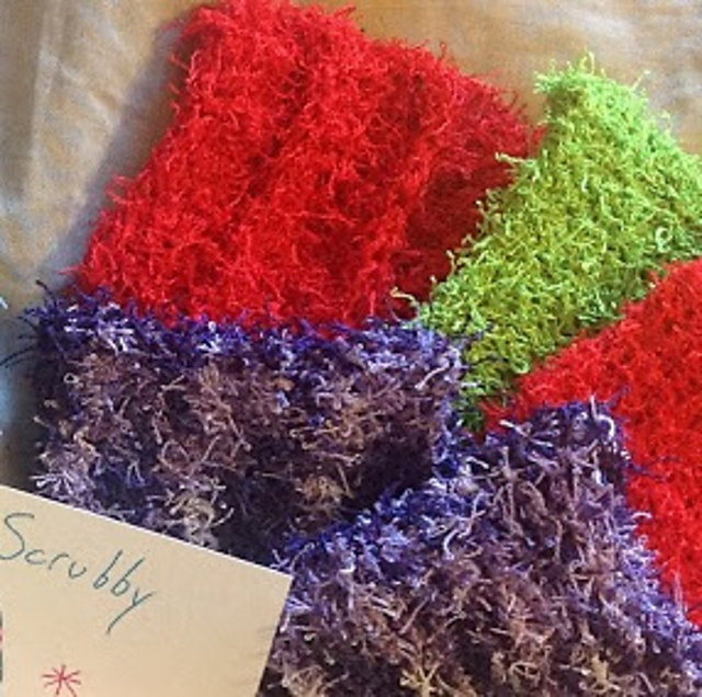 Ravelry: Two-Way Kitchen Scrubber (Crochet) pattern by Remy Ray