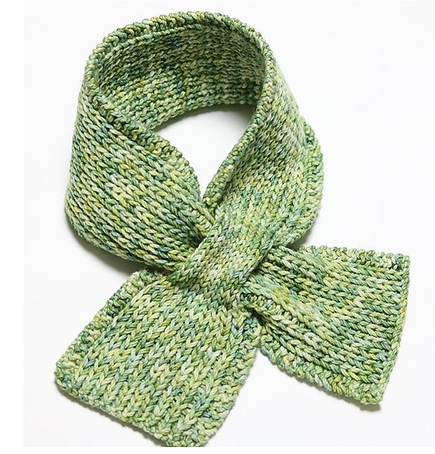 Ravelry: One skein kids neckie pattern by Cuddlepod