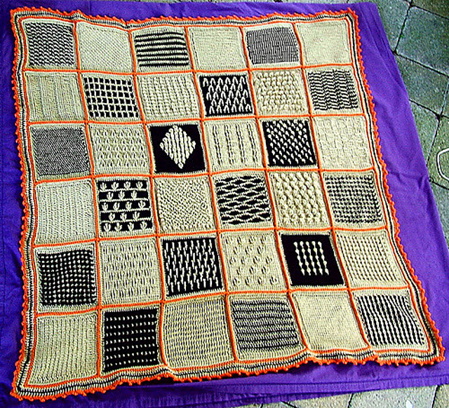 Ravelry: Tunisian 36 pattern sampler pattern by Renate Kirkpatrick