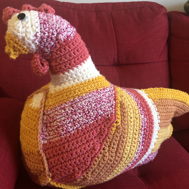 Ravelry: reyl's Emotional Support Chicken™ (Crochet)