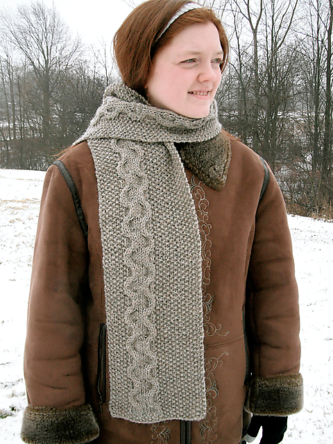 Ravelry: Sand and Pebbles Scarf pattern by Faith Schmidt