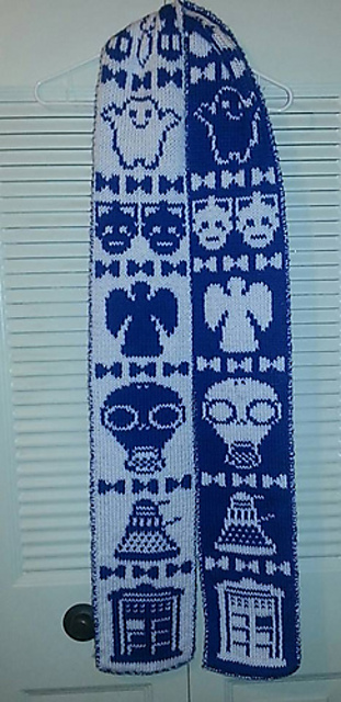 Ravelry: Doctor Who Scarf pattern by Jeanene Hammers