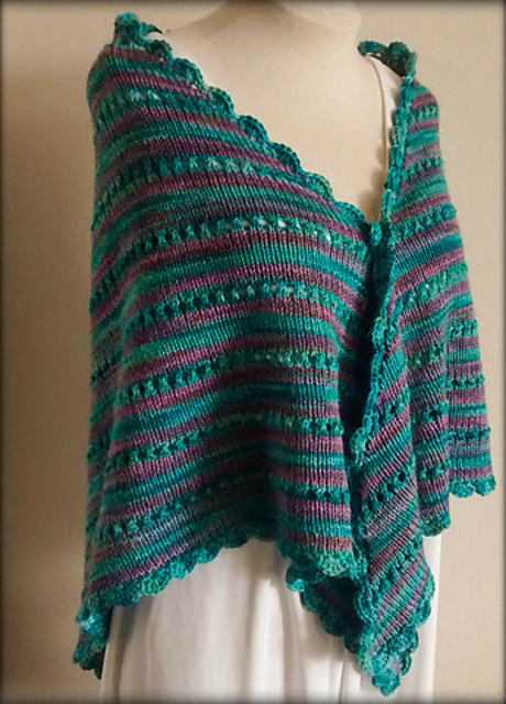 Ravelry: Linen Silk Shawl pattern by Michèle Tewes