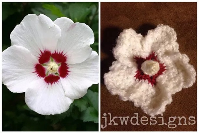Ravelry: Mugunghwa, the National Flower of Korea pattern by Julia Kim Werts
