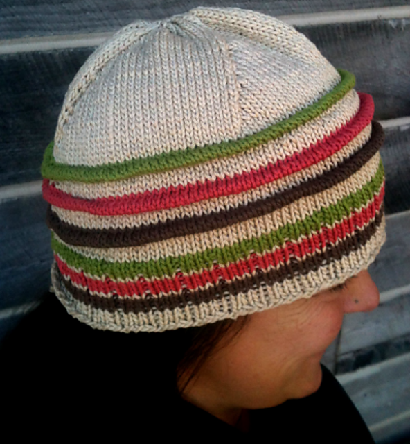 Ravelry: Sara's ring of color knitted hat pattern by Catherine Basten
