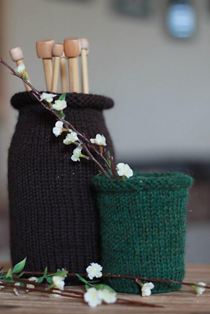 Ravelry: Mason Jar Cozy pattern by Stoney Creek Stitches