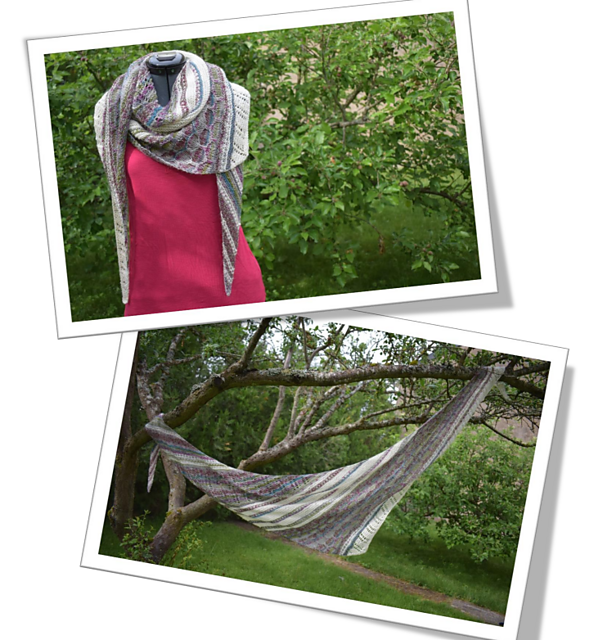 Ravelry: Shawl Florette pattern by Millestrick