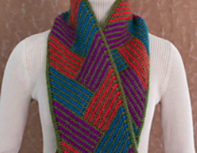 Ravelry: Plaited Parquet pattern by 10 Hours or Less