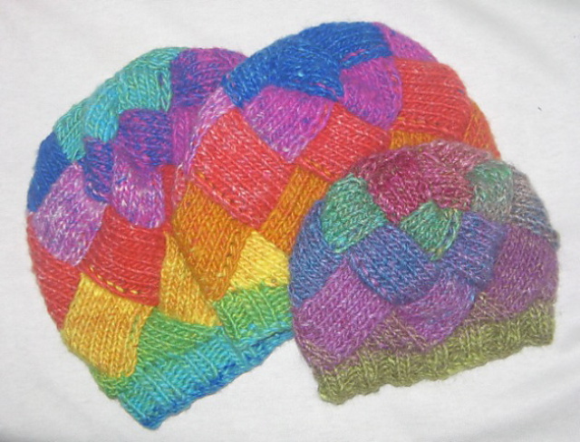 Ravelry: Entrelac Hat pattern by Rian Anderson