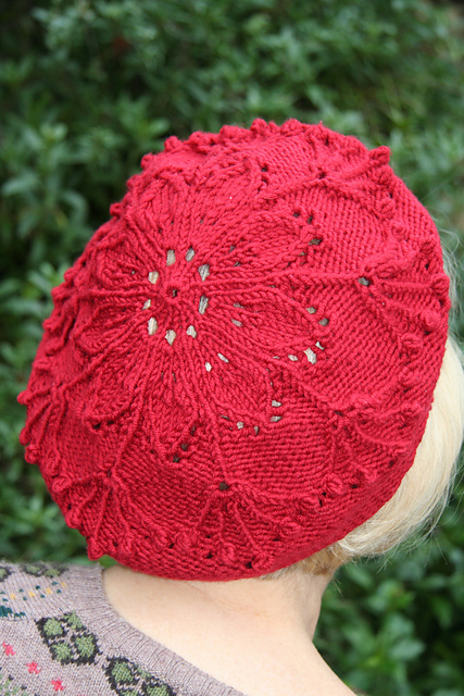 Ravelry: Christmas Rose Hat pattern by Linda Irving-Bell