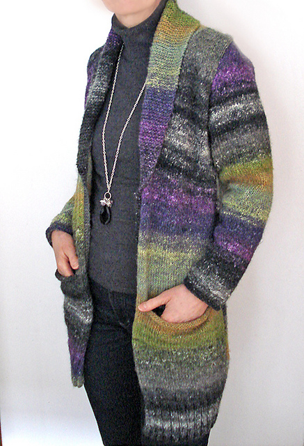 Ravelry: Design 03 - Long Jacket pattern by Jenny Watson