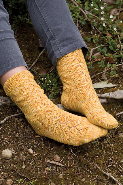Ravelry: Oregon Grape Socks pattern by Rilana Riley-Munson