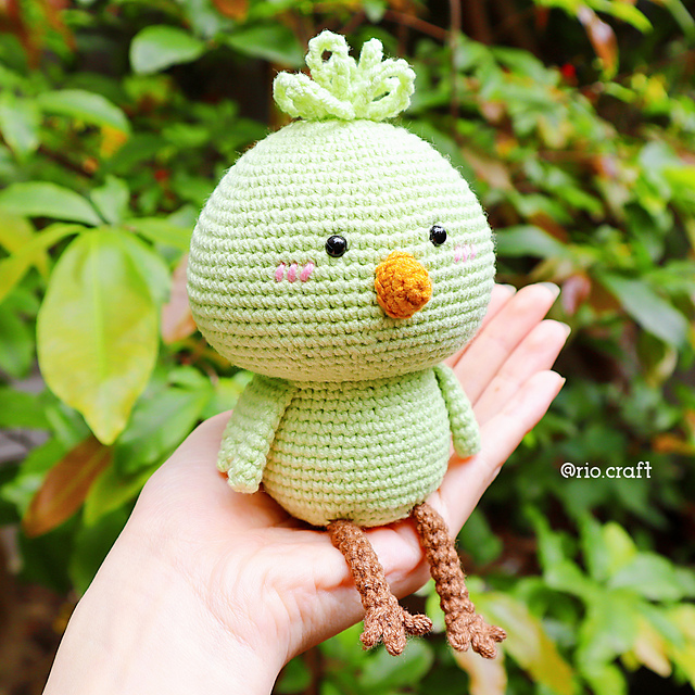 Ravelry: Kiwi the little bird pattern by RiO Craft