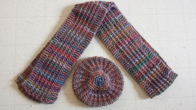 Ravelry: Techy Talk Hat and Scarf pattern by Roberta Duley